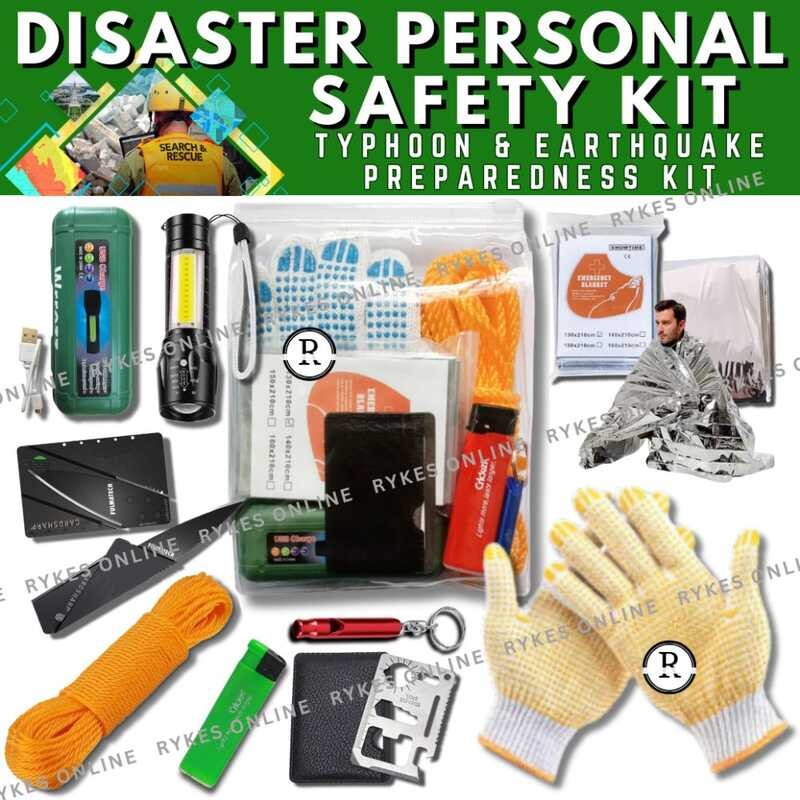 EMERGENCY DISASTER KIT I YOUR On-The-Go GO BAG EARTHQUAKE SURVIVAL Kit ...