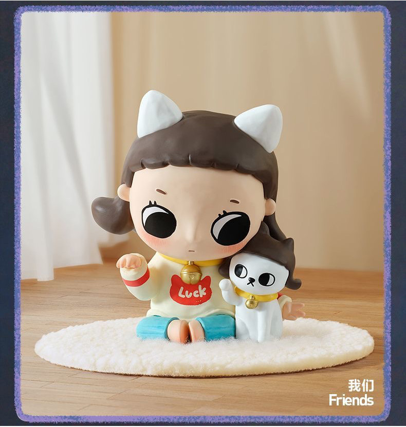 POPMART Nyota Growing up by your way Series Blind Box Cute Figures ...