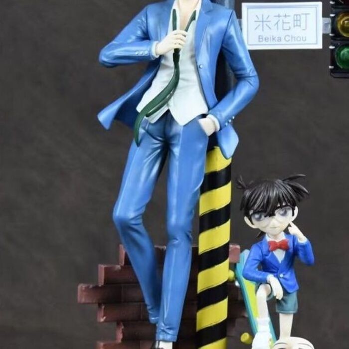 E8 Conan Resonance Fire Phoenix GK Kudo Shinichi Conan Scene Statue ...