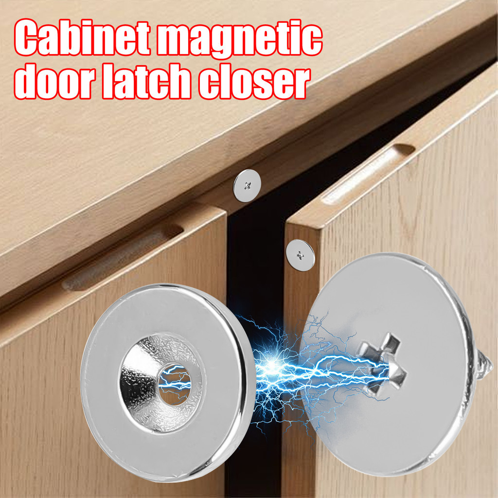 Universal Magnetic Door Closer Cabinet Catches Latch Concealed Closures ...