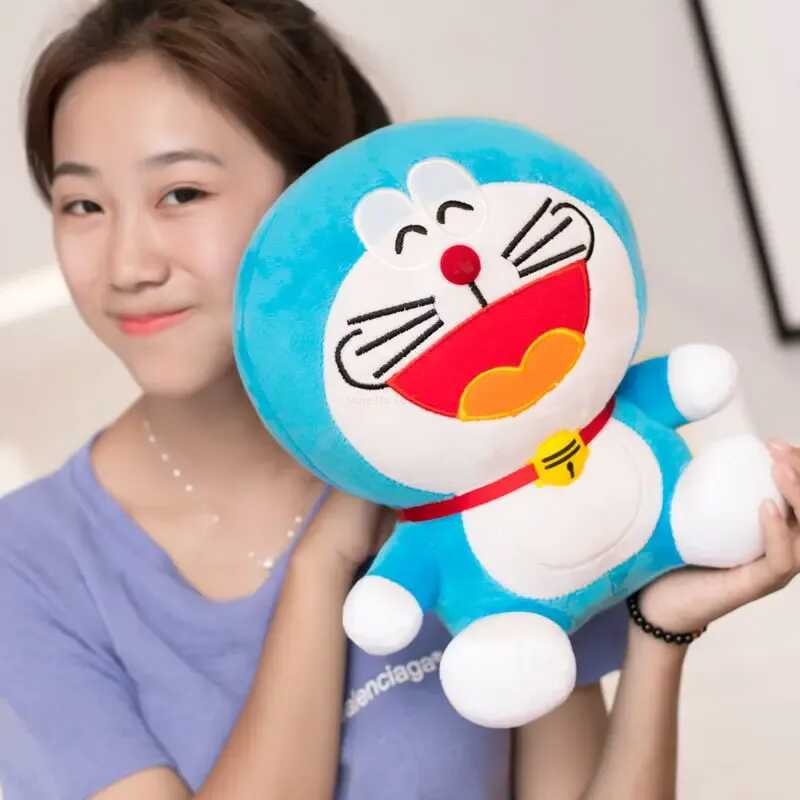 Doraemon Kawaii Plush Stand By Me Cute Stuffed Plushie Doll Cartoon Cat ...