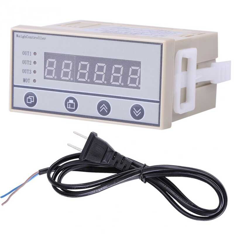 PC 1 Load cell Sensor 220V High accuracy Weighing Controller Weight Indior 6-Digit LED Display ...