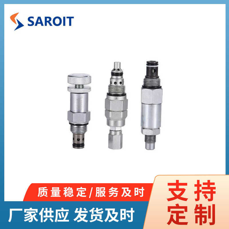 Threaded Plug-In Overflow Hydraulic Valve, Threaded Direct Acting ...