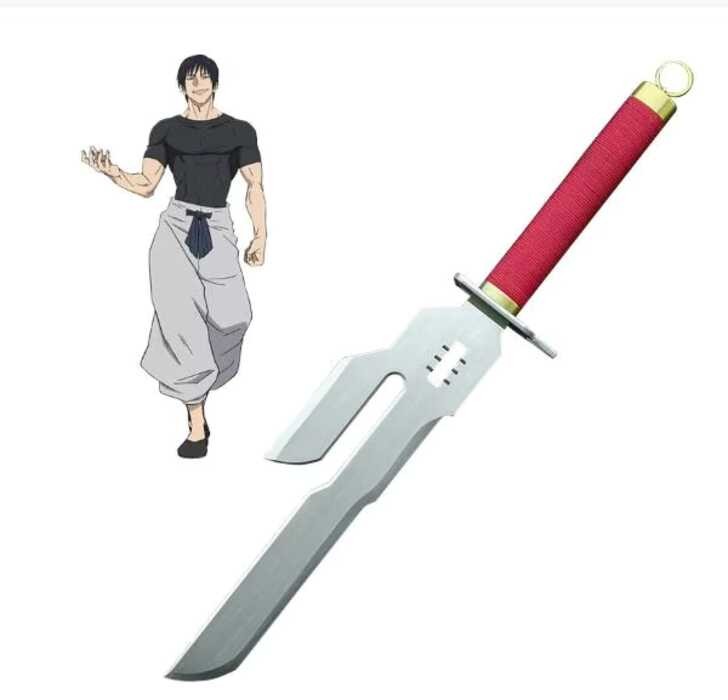 46Cm Jujutsu Kaisen Fushiguro Toji Anime Sword Cosplay Prop Coser Anime ...