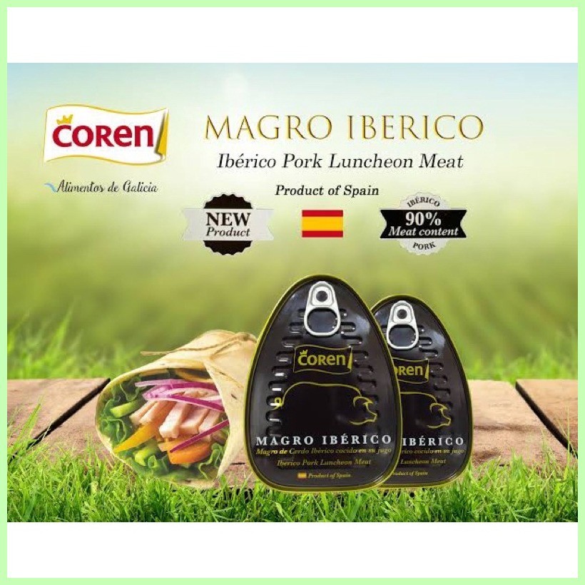 ∇ ☩ COREN MAGRO IBERICO PORK LUNCHEON MEAT 200G/TURKEY LUNCHEON MEAT 210g | Shopee Philippines