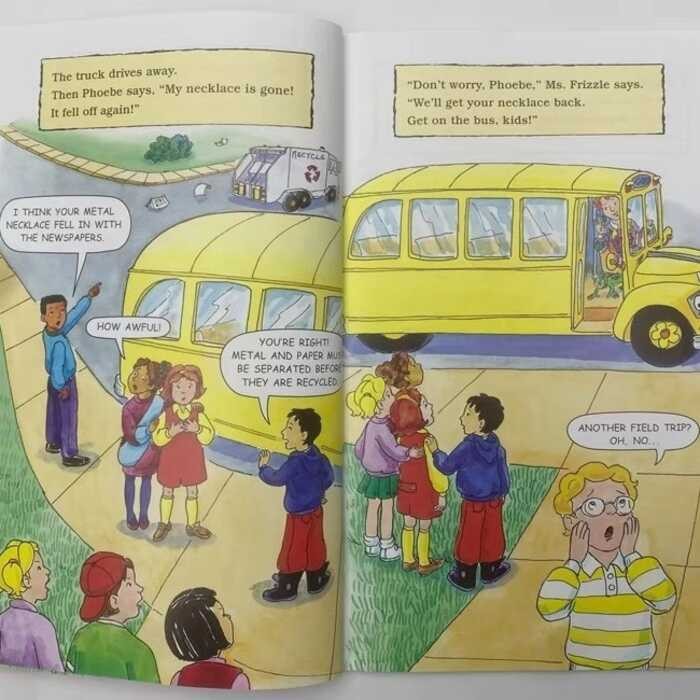 The Magic School Bus Science Readers Color Printing Storybook, Volume ...
