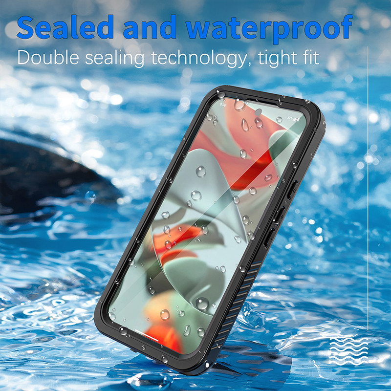 IP68 Waterproof Case For Google Pixel 9 Pro XL 7 8 Pro 8A 9A Metal ...
