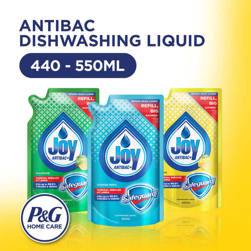 Joy Dishwashing Liquid Antibac Hygiene Fresh Kalamansi Lemon 440Ml ...