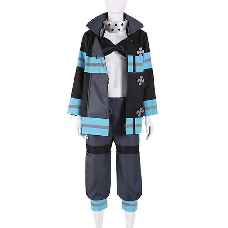 Force Cosplay Costume 1St Special Fire Brigade Women Role Play Uniform ...