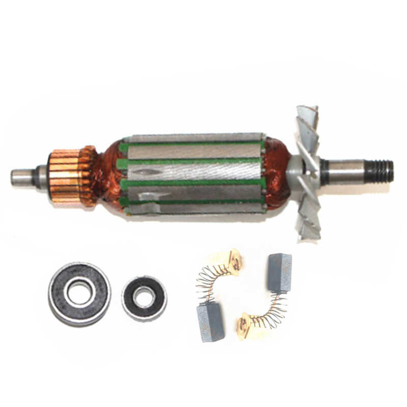 1 Set Rotor Carbon Brush Bearing For Mt190 1923B N1923b 1902 1901 ...