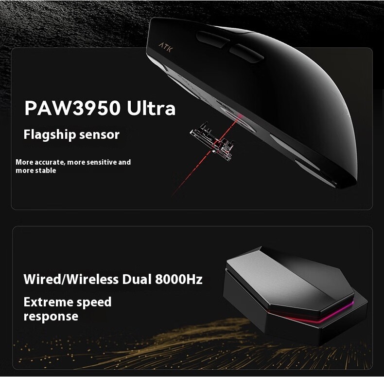 ATK X1 Pro/Pro Max/Ultra/Ultimate customized Wireless Gaming Mouse ...