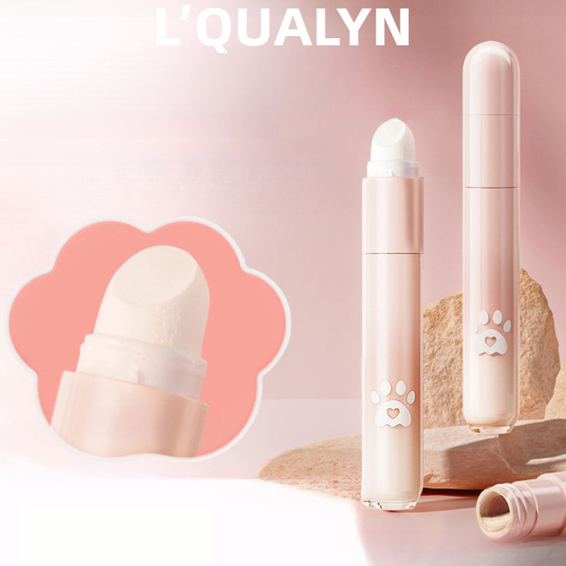 L’QUALYN Concealer Pen Cat Claw Hydrating Skin No Powder Sticking On Details | Shopee Philippines