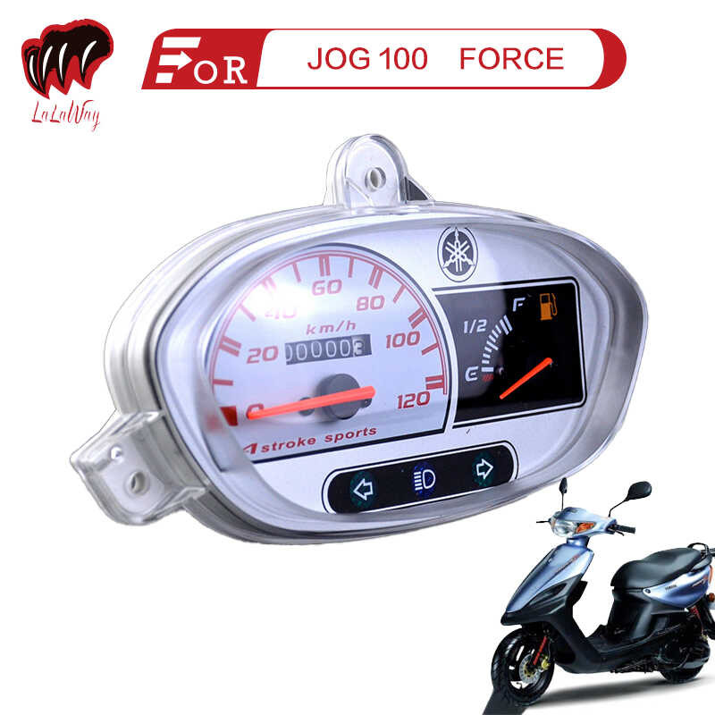 For YAMAHA JOG FORCE 100 ,Motorcycle Odometer Speedometer Gauge Signal Dual Digital Display Km/H ...
