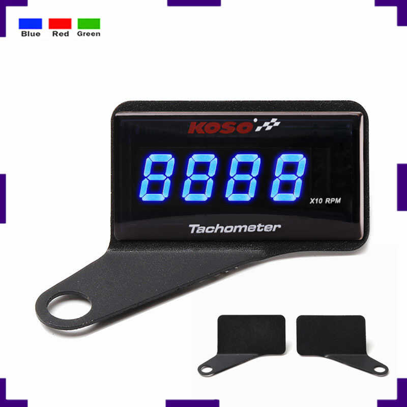Koso Digital Speedometer And Tachometer For Motorcycle 0~2000 Rpm ...