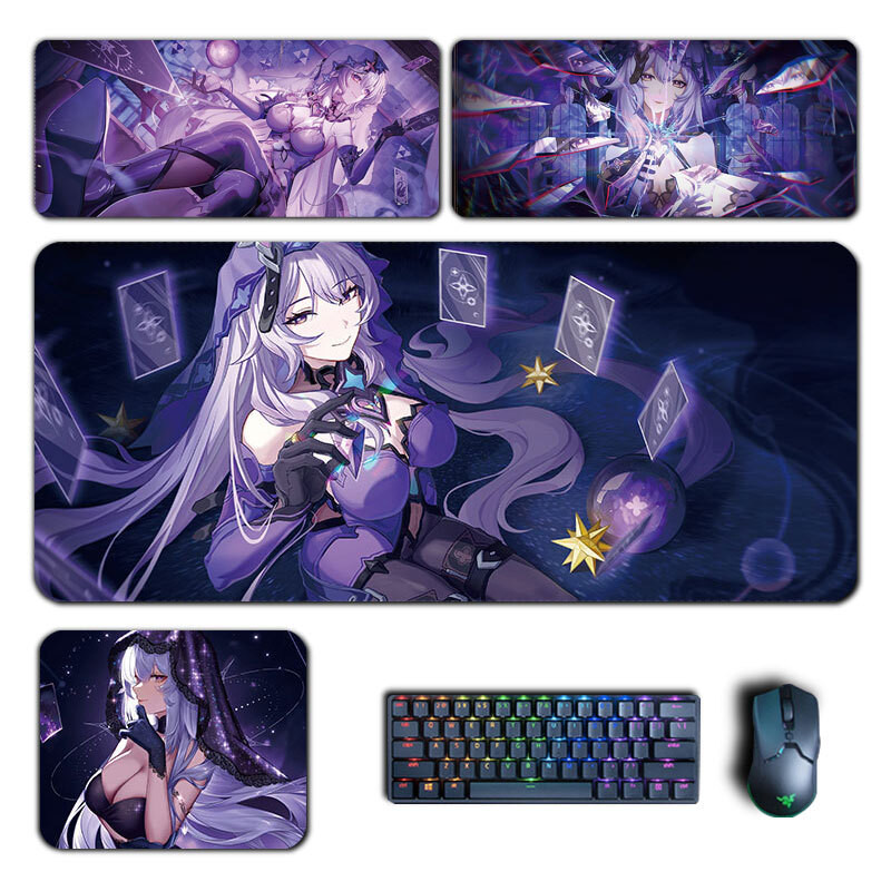 Honkai Black Swan Mouse Pad Honkai Star Rail Large XXL Mousepad ...
