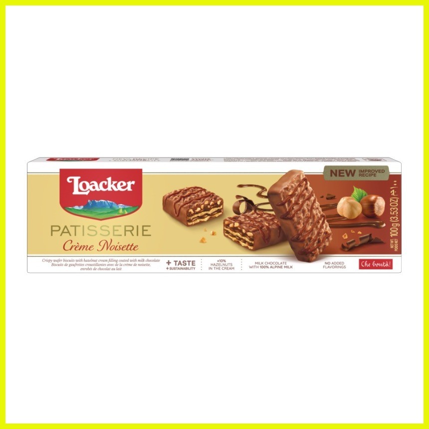 LOACKER Australia | PATISSERIE | Chocolate Wafer Biscuits| 100g ...