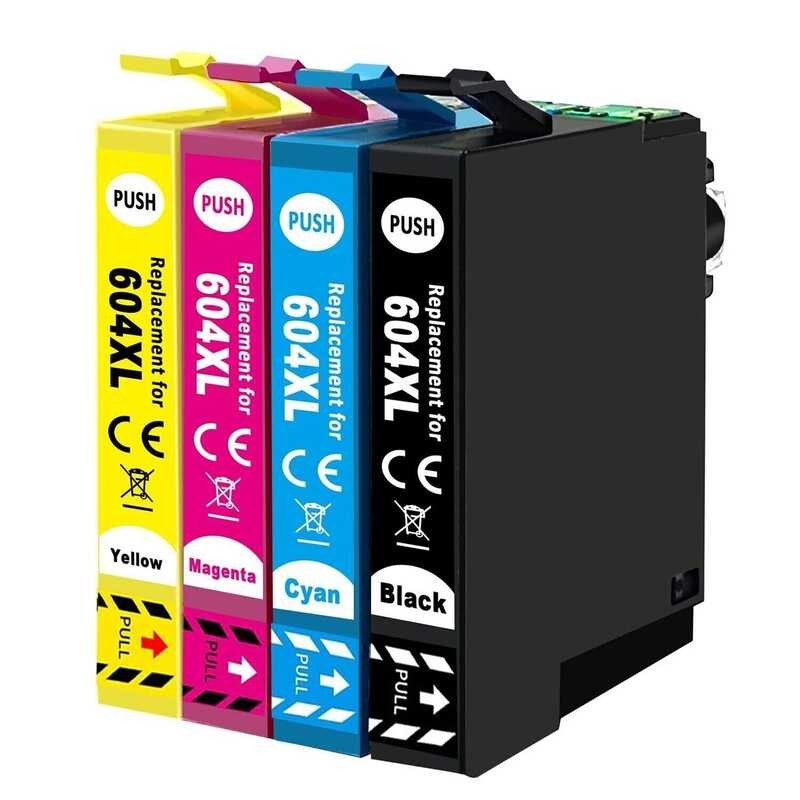 604 d 604XL Ink Cartridges Compatible with Epson Expression Home XP ...