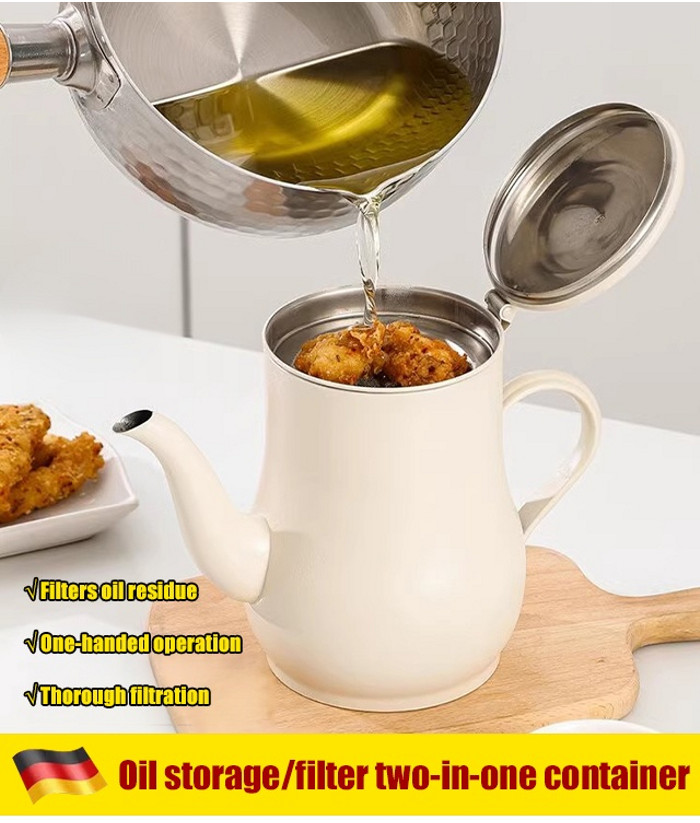 Lecythus Kitchen Oil Kettle Oil Separator Purifier Oil Bottle Oil ...