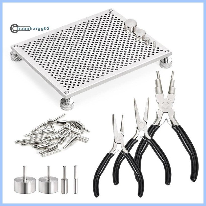 .Wire Bending Jig with Jewelry Pliers Set, Tools for Jewelry Making ...