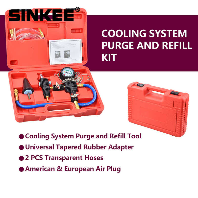 Car 3Pc Re Cook Pumps Kit Universal Auto Radiator Set Coolant System ...