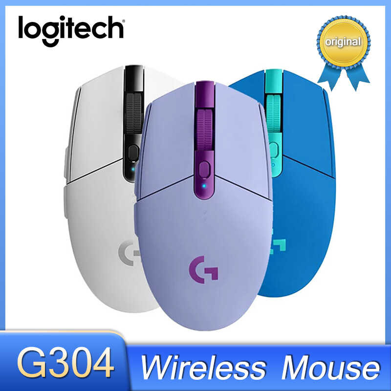 G304 logitech G305 G102 computer gaming 2.4G wireless ergonomic mouse HERO Engine 12000DPI For ...
