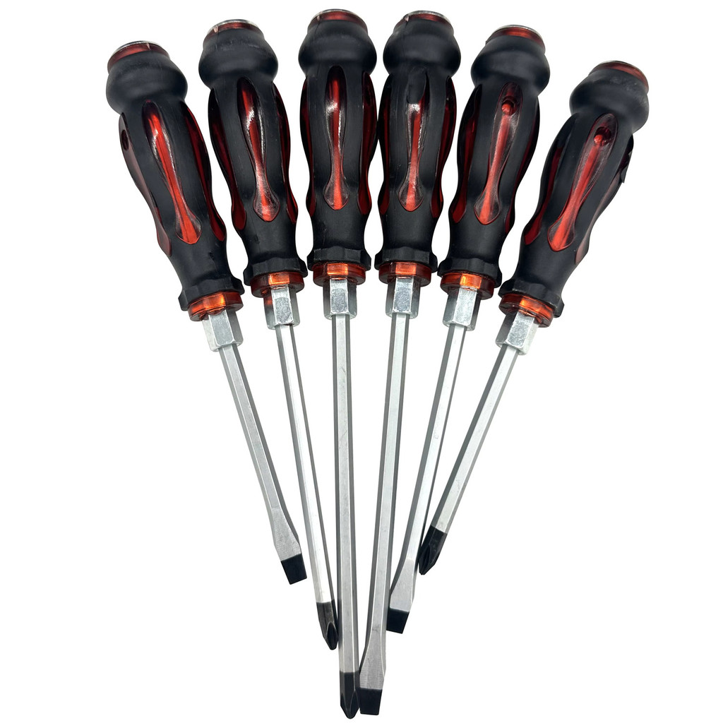 Octopus 6Pc Set Screwdriver Transparent Solid Power Screw Drivers ...