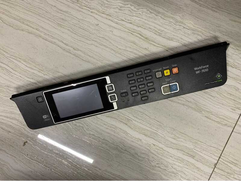button a screen control panel assembly for epson workforce 7610 wf7610 ...