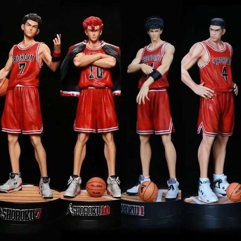 33Cm SLAM Figure Kaede Rukawa Sakuragi Hanamichi Hisashi Mitsui ...
