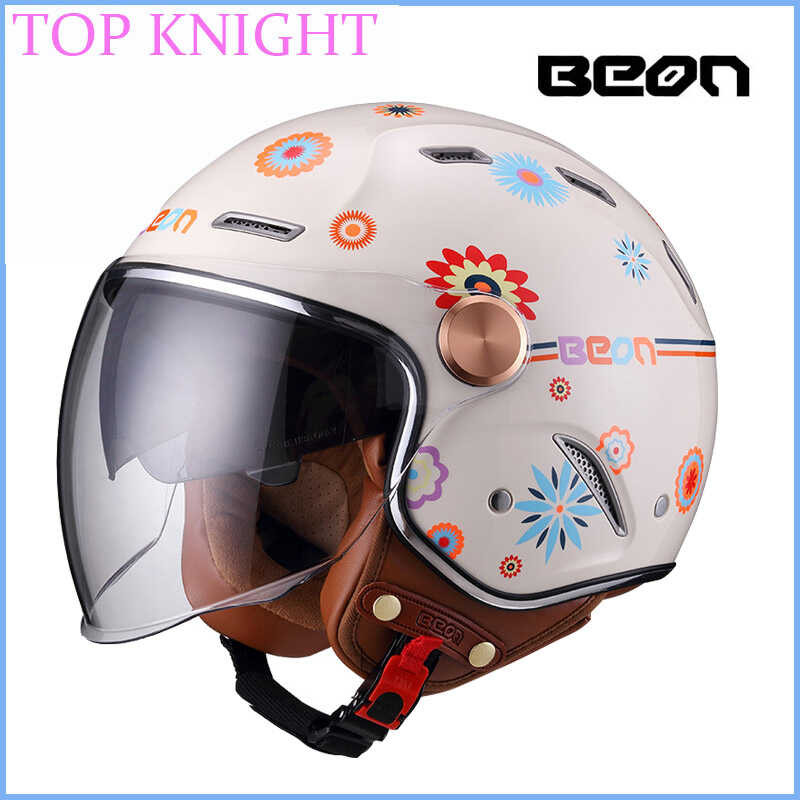 52 ECE 3 Certifiion BEON Motorcycle Helmet Double Lens Casco Women ...