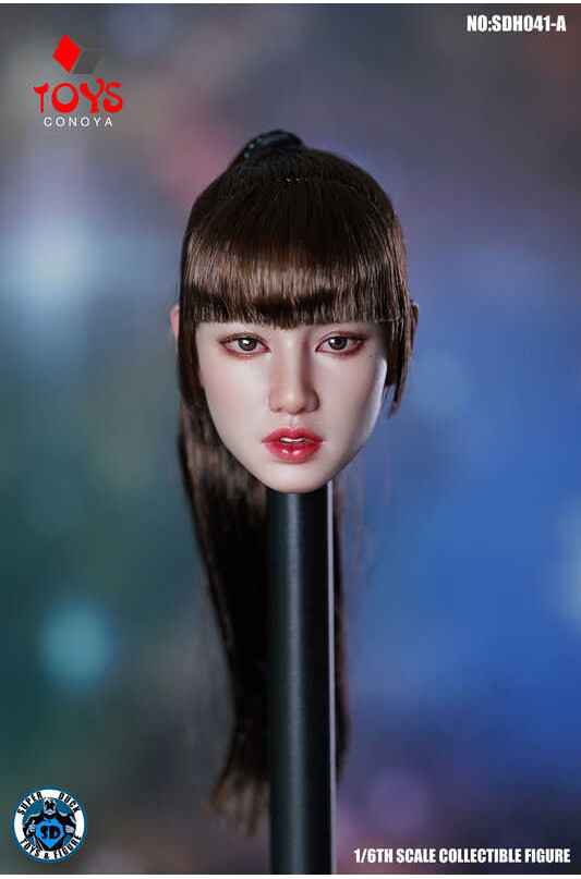 SUPER DUCK Sdh041 1/6 Lisa Head Sculpt Carving Model Fit Tbleague PH 12 ...