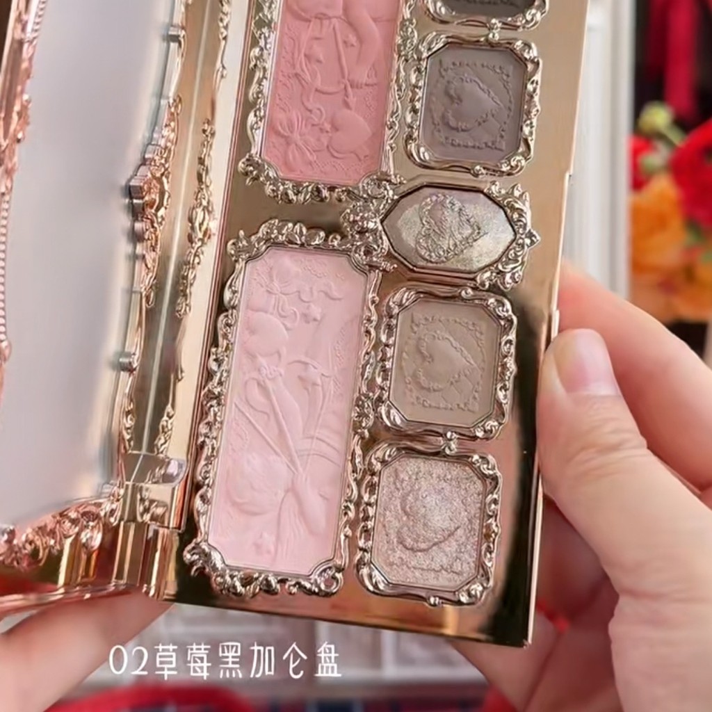 New Flower Knows Strawberry Cupid Facial Comprehensive Plate Makeup ...