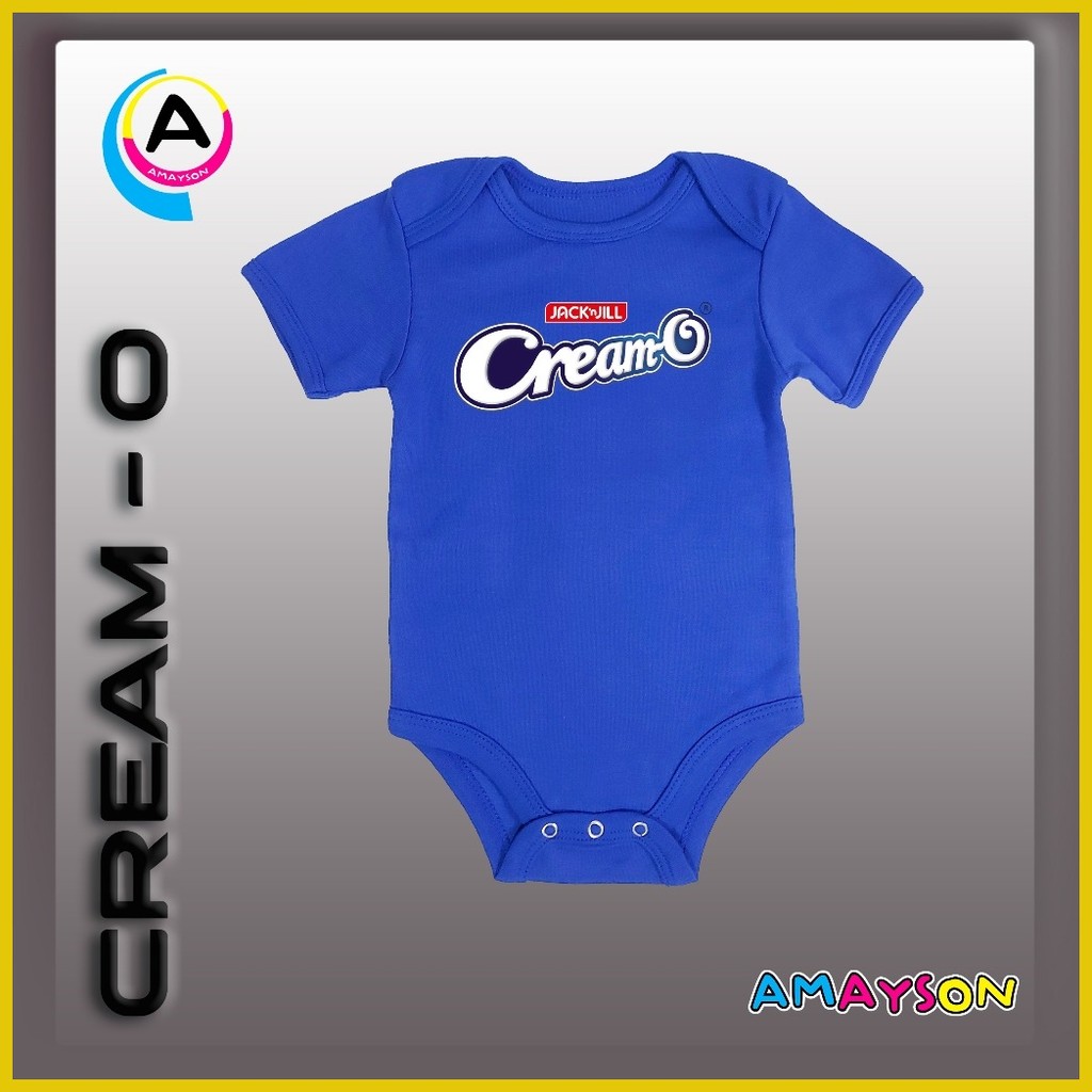 ۞ § Amayson Pinoy Snacks 3 Theme Baby Onesie (Magic Flakes-SkyFlakes ...