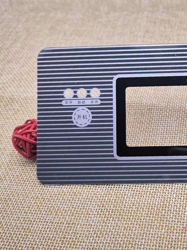 Membrang switch PVC panel label key concave convex nameplate facial ...