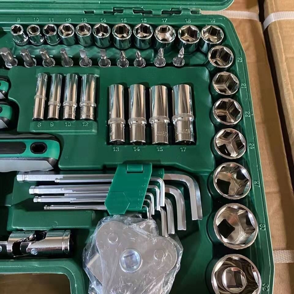 121 PCS Tools Set with Box Repair Tool Set Socket Wrench Set Tool Box ...