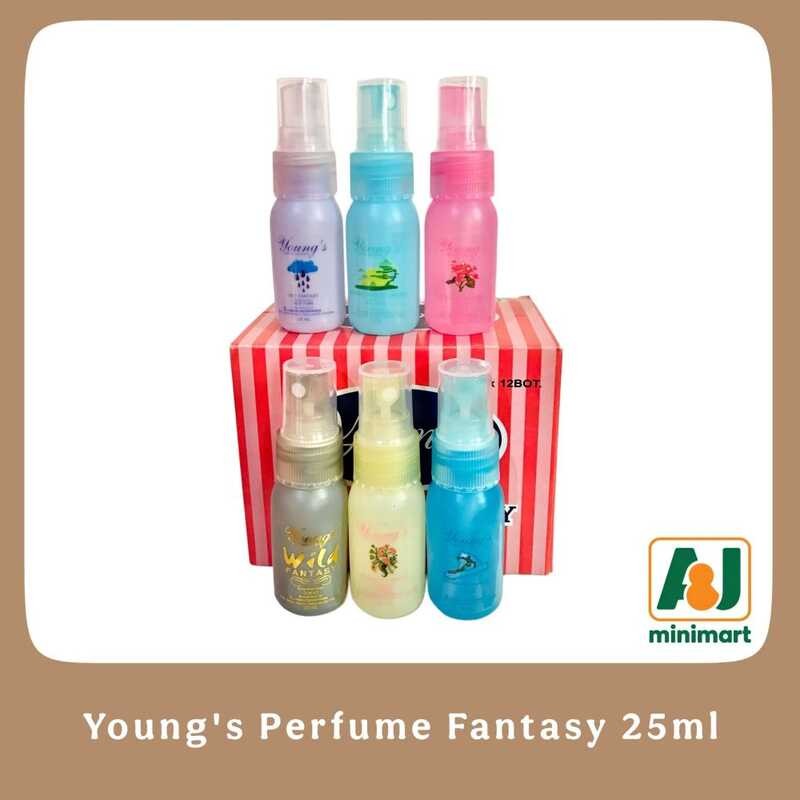 Young's Perfume Fantasy Spray Bottle Available In 25Ml/50Ml | Shopee ...
