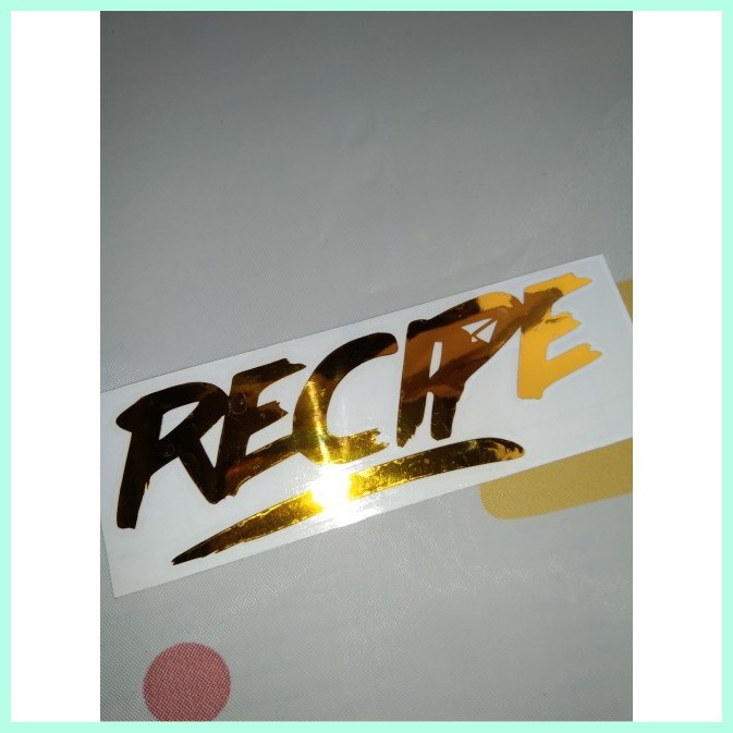♂ ♒ Gold Set Stickers (Dailybudol, AKANA, SAFE, RACEWEAR, RECIPE) Thai ...