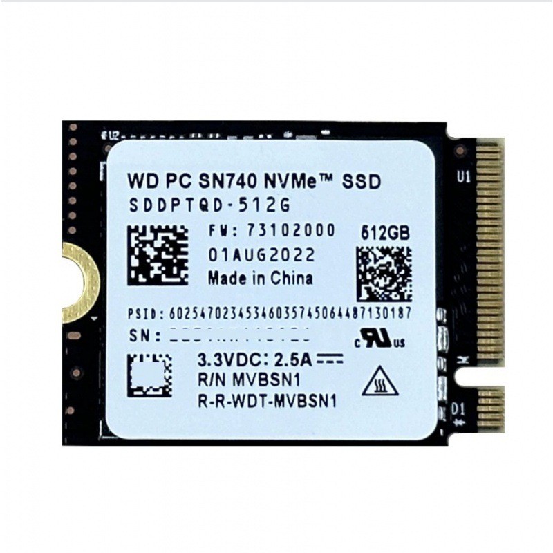 WD SN740 2TB / 1TB M.2 NVMe 2230 PCIe 4.0x4 SSD for Steam Deck ...