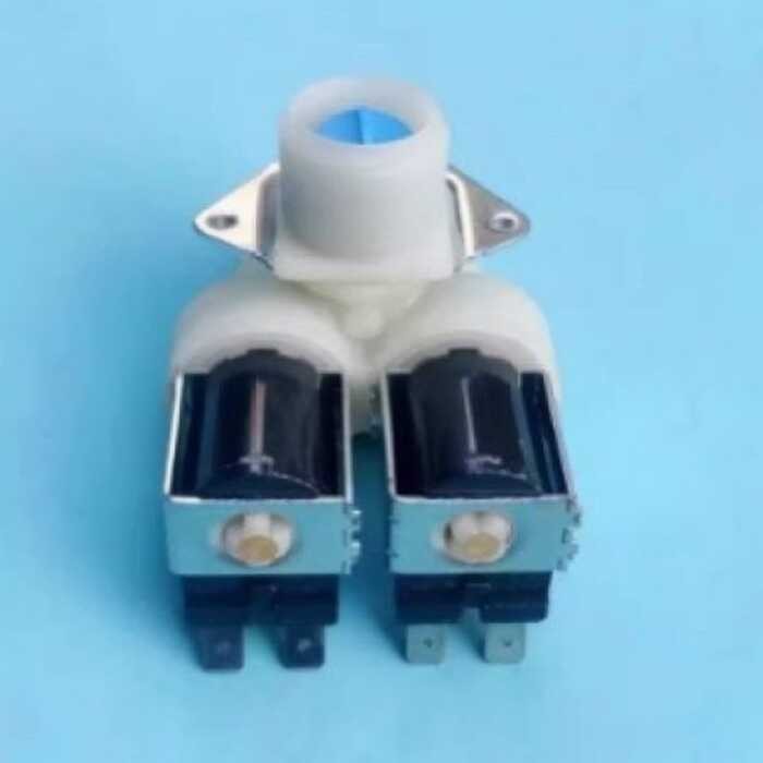 Midea Little Swan Haier drum washing machine dual head inlet valve solenoid valve 1 in 2 out/FP ...