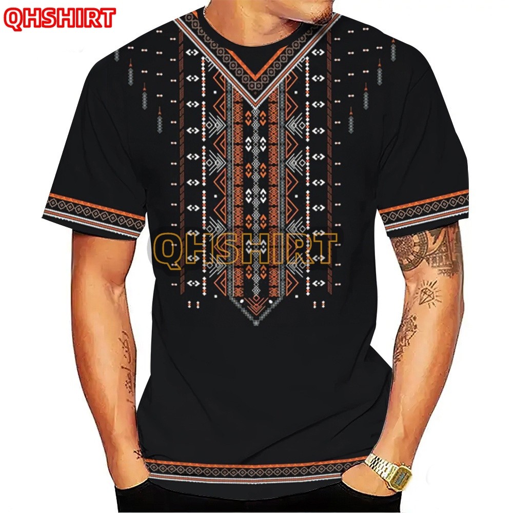 Black Dashiki Shirt/Indian/Batik/Bohemian/Boho/Ethnic/African/Tribal ...