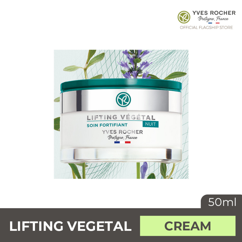 Lifting Vegetal Night Care Cream 50ml by Yves Rocher - Skin Care ...