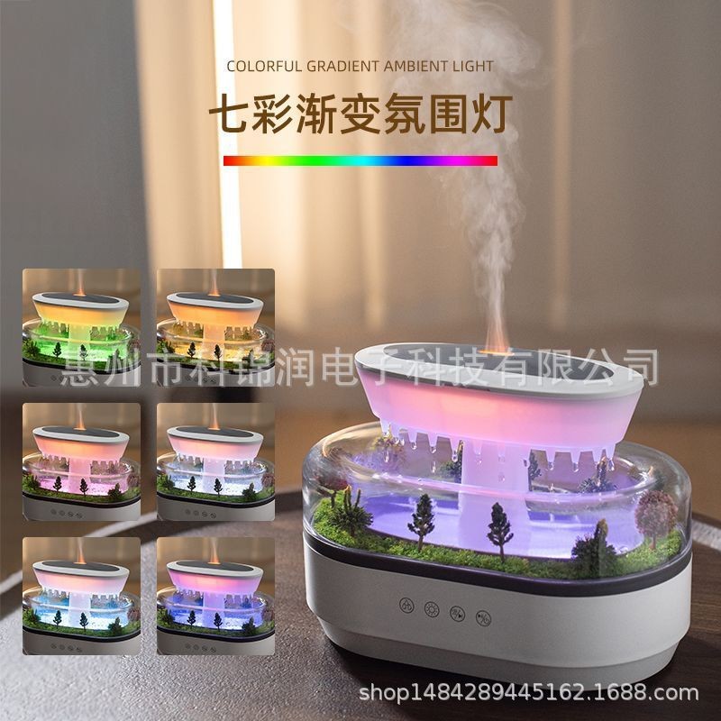 Creative Raindrop White Noise Essential Oil Aromatherapy Machine ...
