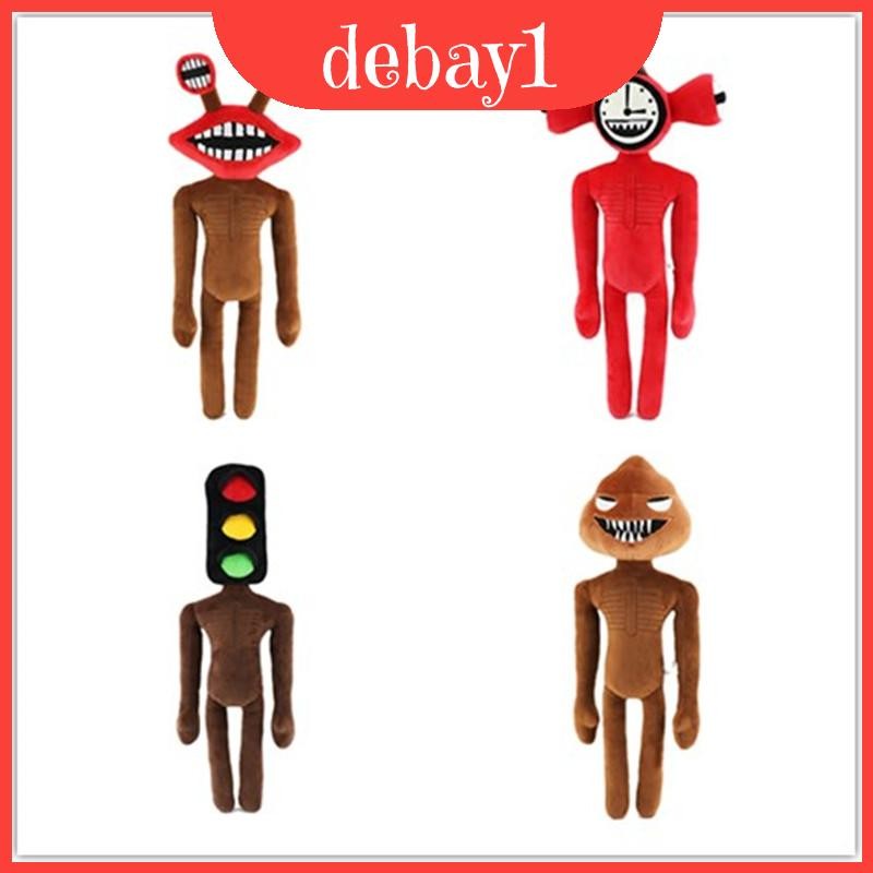 Siren Head Horror Plush Toy Featuring Adorable Big Mouth Clock Poop ...