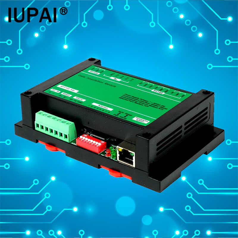 4-channel 4PT-4AI PT100 temperature thermistor acquisition module 4AI ...