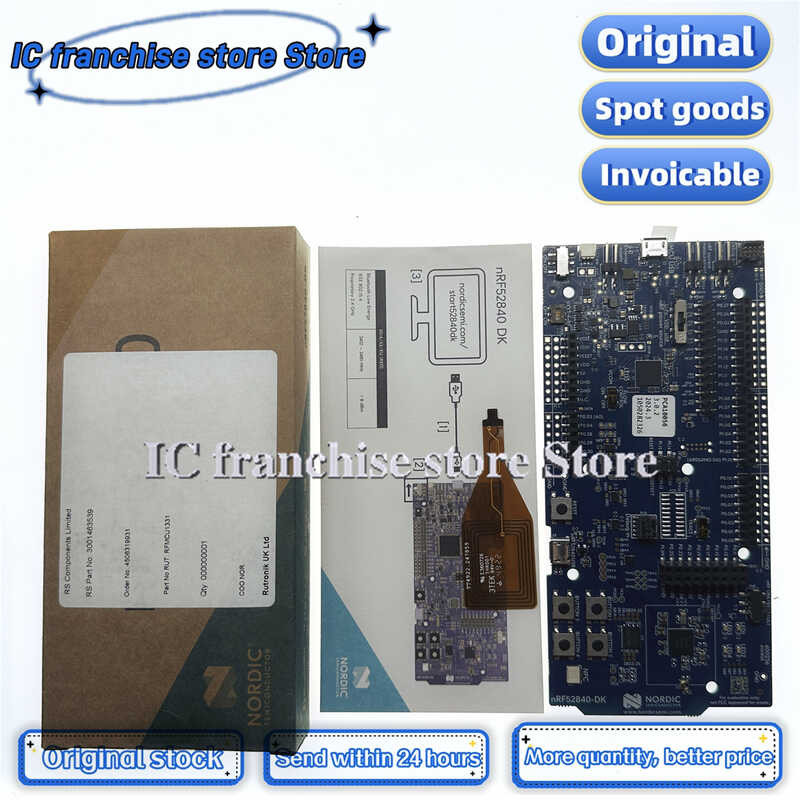NRF52840-DK 1PCS//LOT NRF52840 SoC low-power Bluetooth mesh network NFC ...