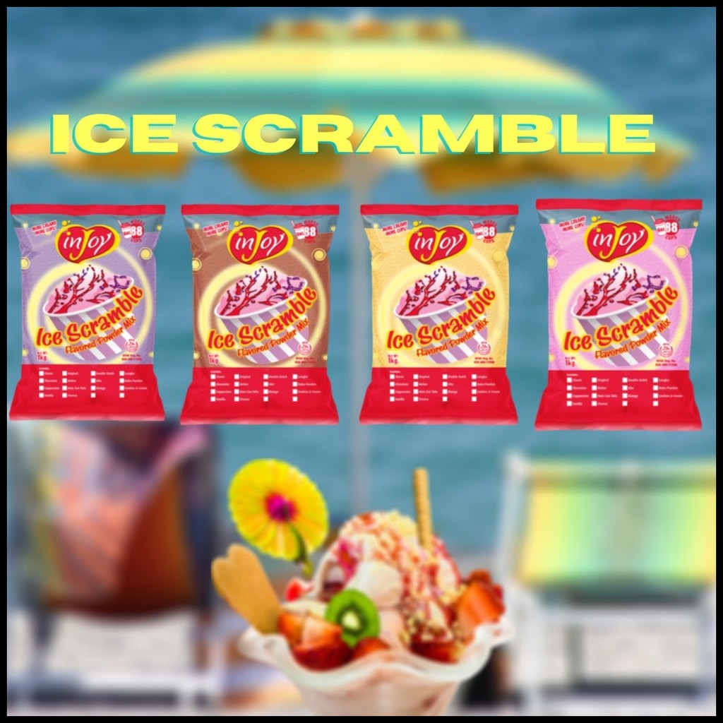 Ube Ice Scramble Powder 1kg | Shopee Philippines