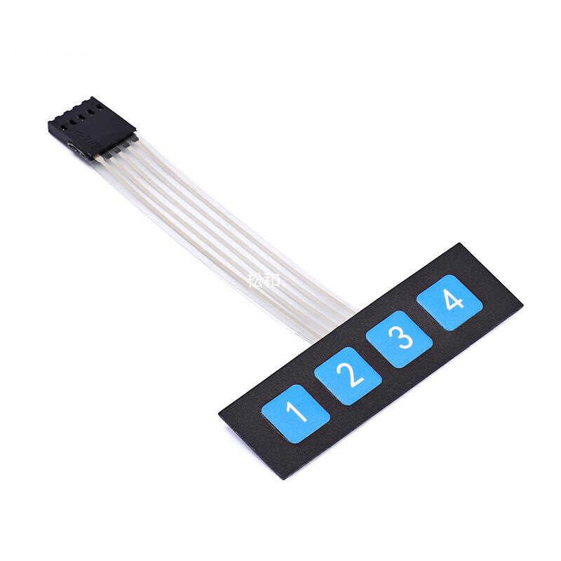 1 row 4 key membrane switch/matrix keyboard/membrane keys/control panel ...