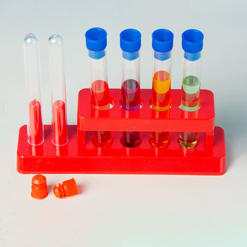 Children's Small Test Tube Rack 4 Holes Test Tube Holder Plastic ...