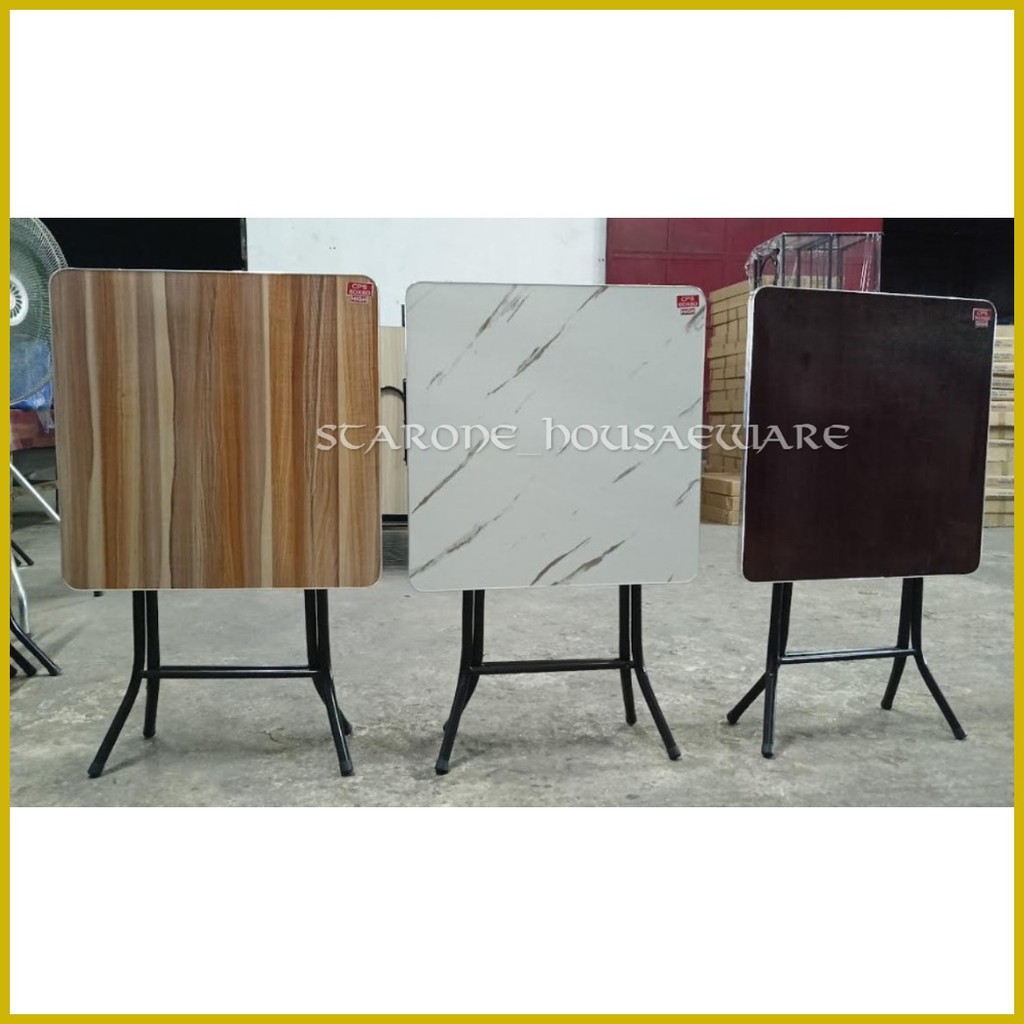 Folding Table/lamesa (Heavy Duty) 60X60 (High) | Shopee Philippines
