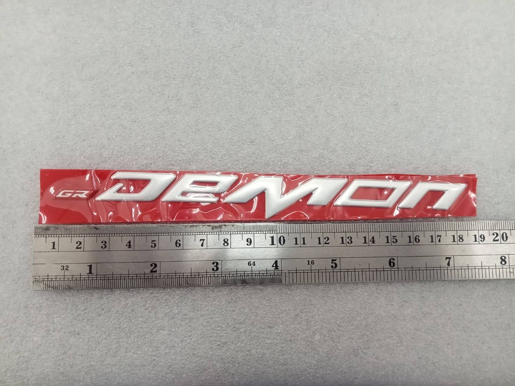 Sticker (Embossed) GPX Demon150GR Ordered From The Center | Shopee ...