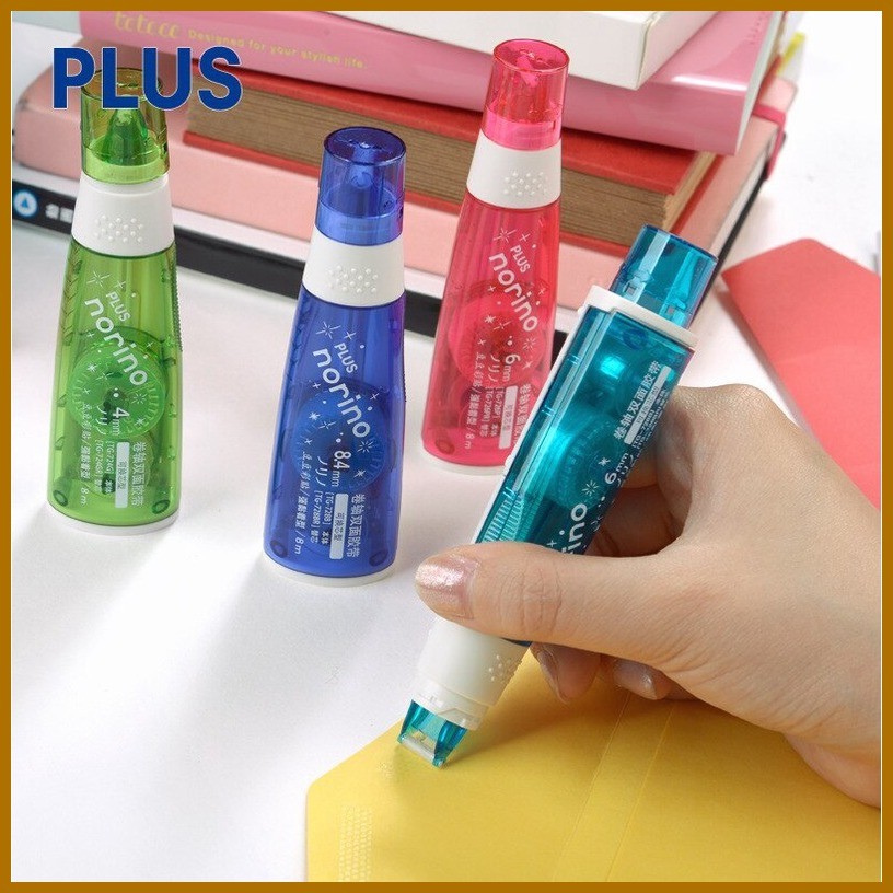 Norino Plus Double Sided Glue Tape Refillable Adhesive Roll Roller ...